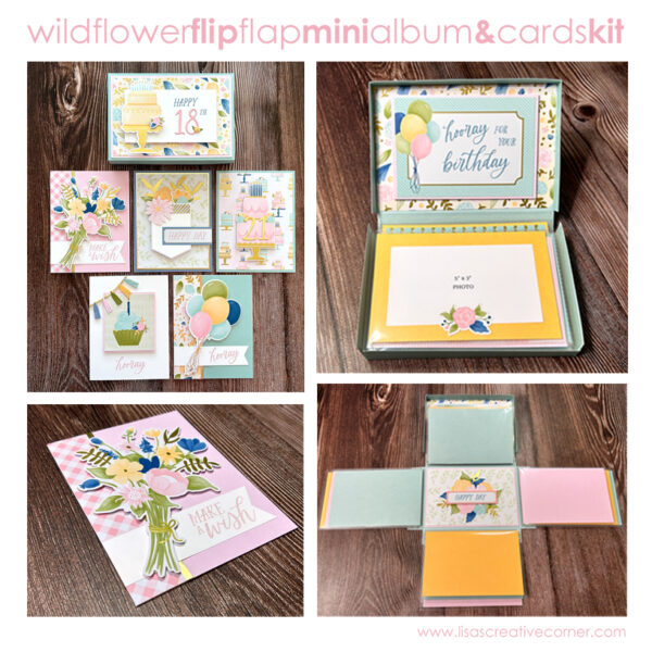 Wildflower Flip Flap Mini Album & Cards Tutorial – tutorials ...